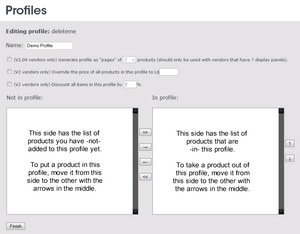 CasperVend 2/Profiles and groups - CasperTech Wiki